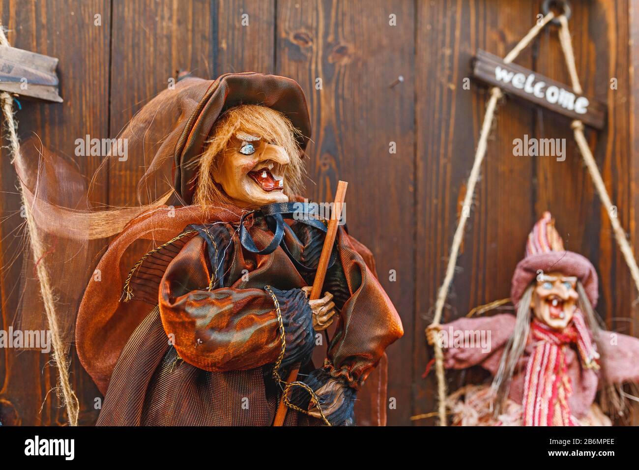 Witch toy hi-res stock photography and images - Alamy