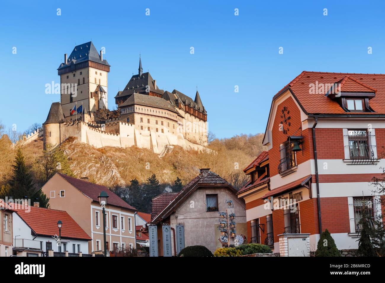 Carlstein castle hi-res stock photography and images - Alamy