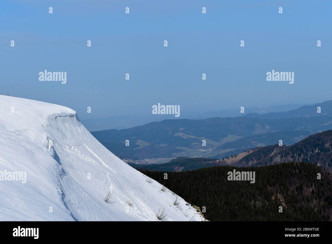 Snowdrift landscape hi-res stock photography and images - Alamy
