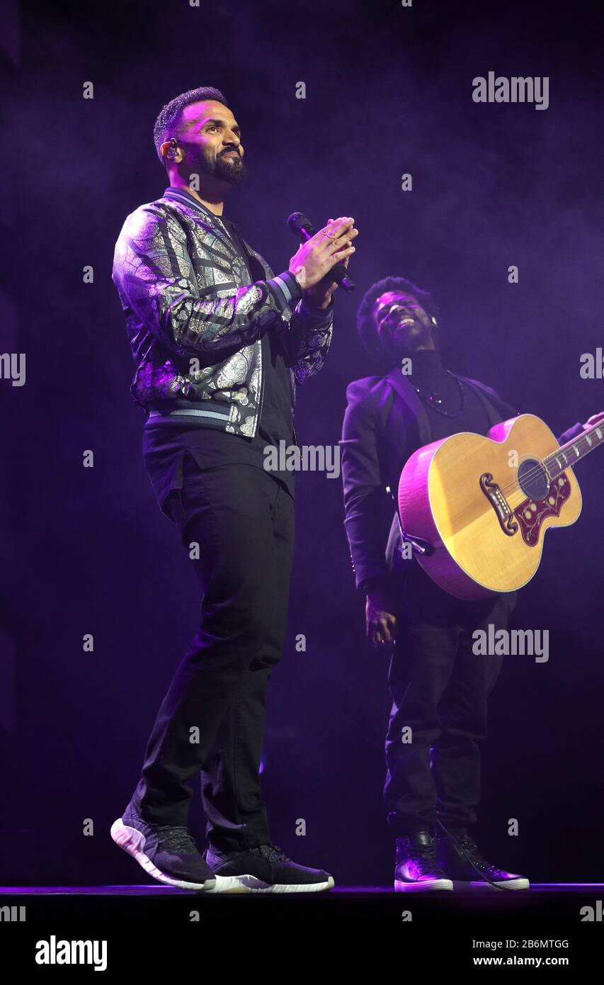 Singer Craig David performs on stage at the annual Prince's Trust ...