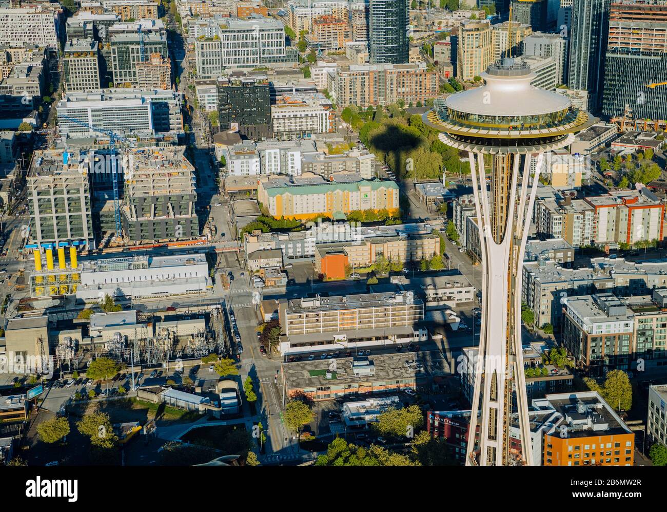 Seattle space needle exterior hi-res stock photography and images - Alamy