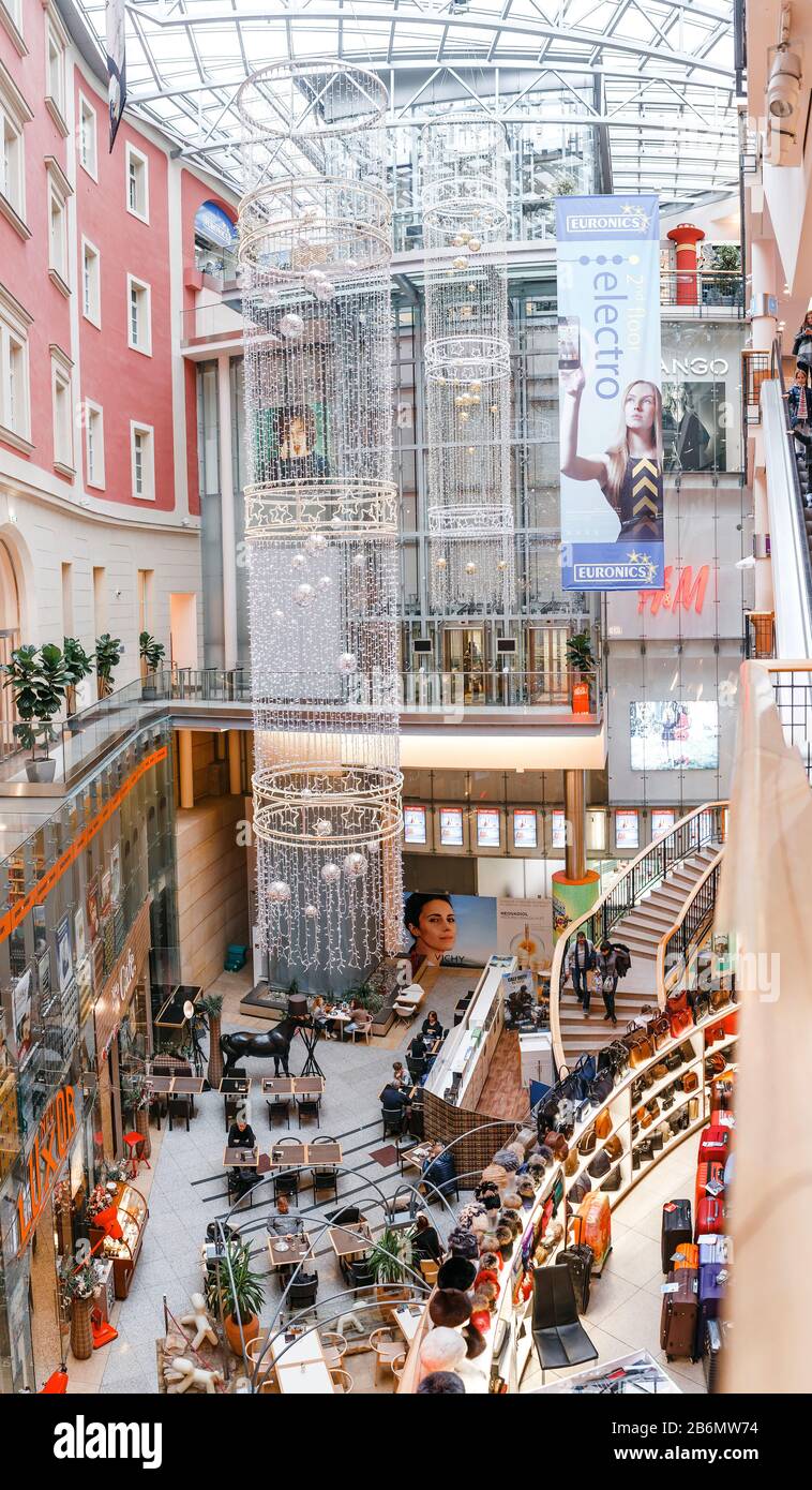 Shopping prague center palladium hi-res stock photography and images ...