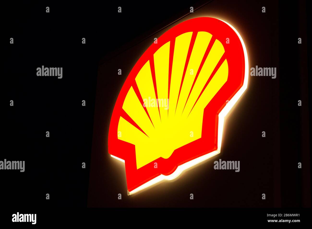 Petrol station logo hi-res stock photography and images - Alamy