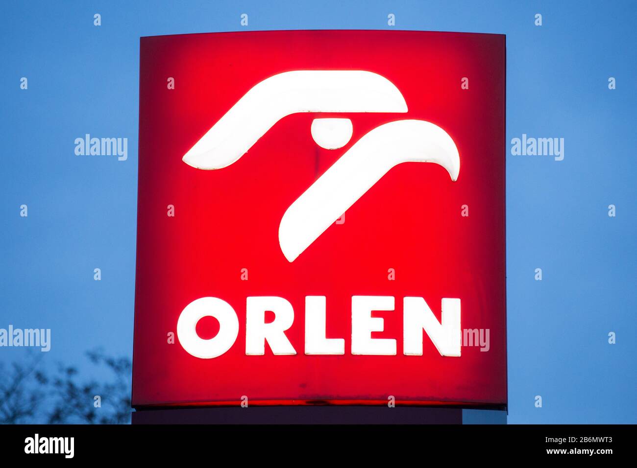 Logo orlen hi-res stock photography and images - Alamy