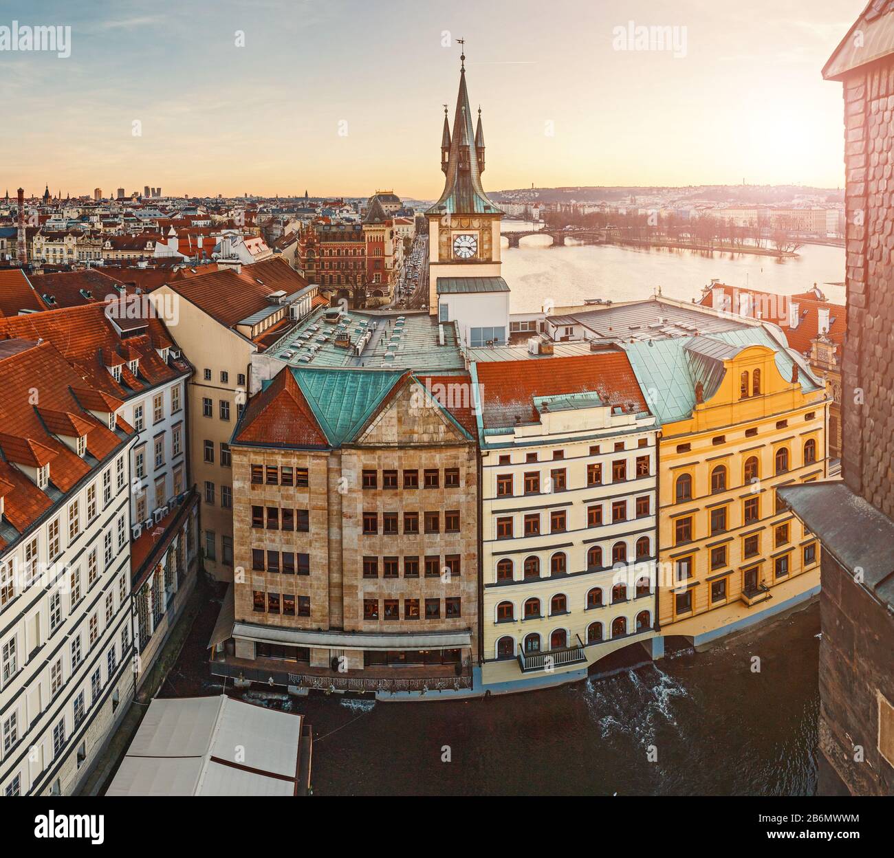 Old town waterworks tower hi-res stock photography and images - Alamy