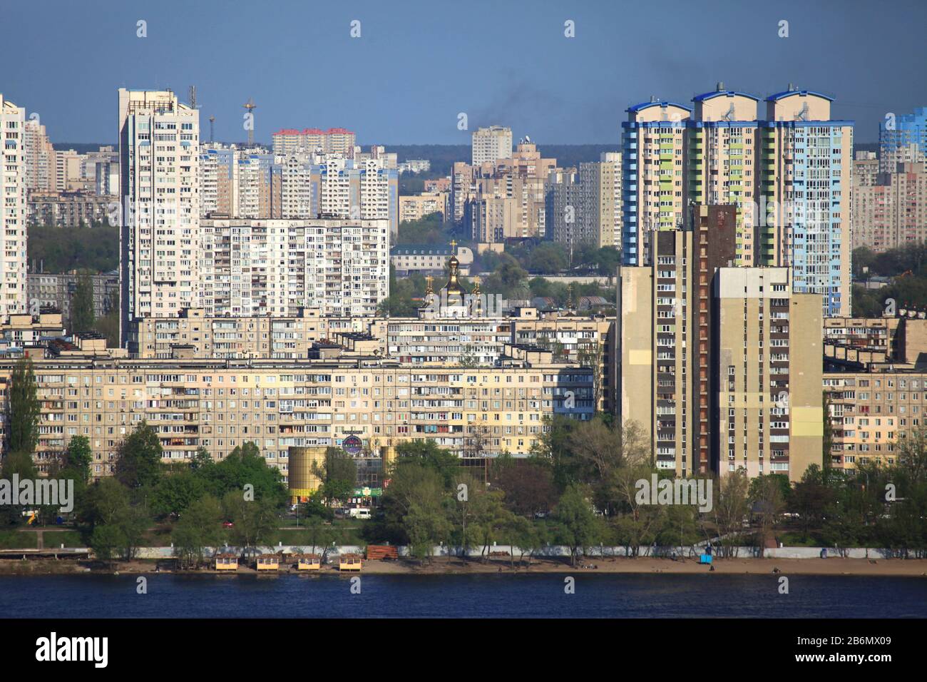 Kiev ukraine high rise apartment building hi-res stock photography and ...