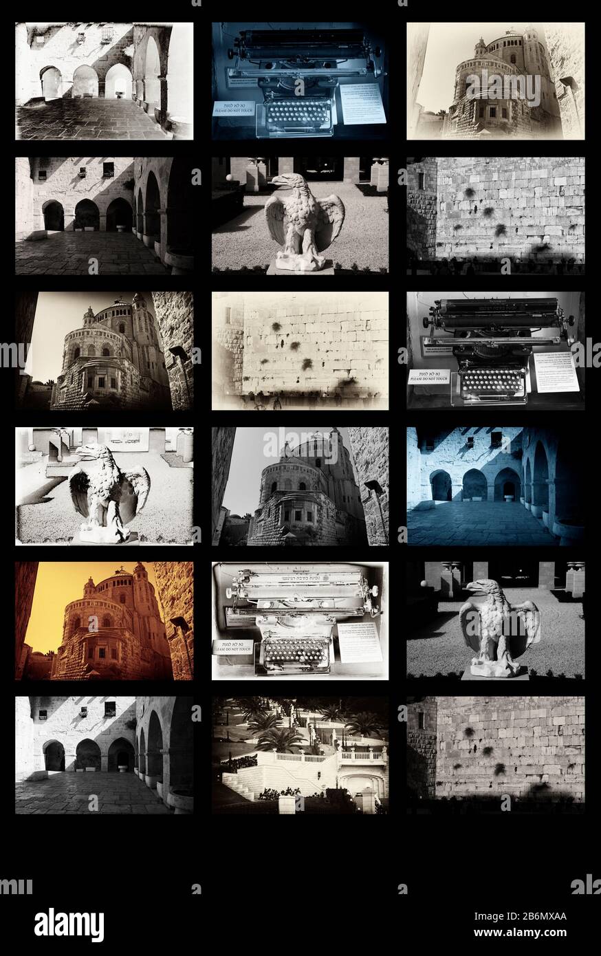 Jerusalem city poster hi-res stock photography and images - Alamy