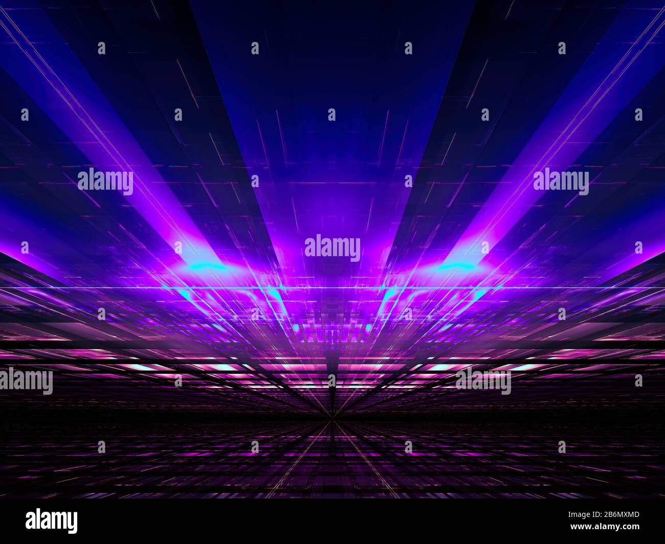 Tech style abstract background - digitally generated 3d illustration ...