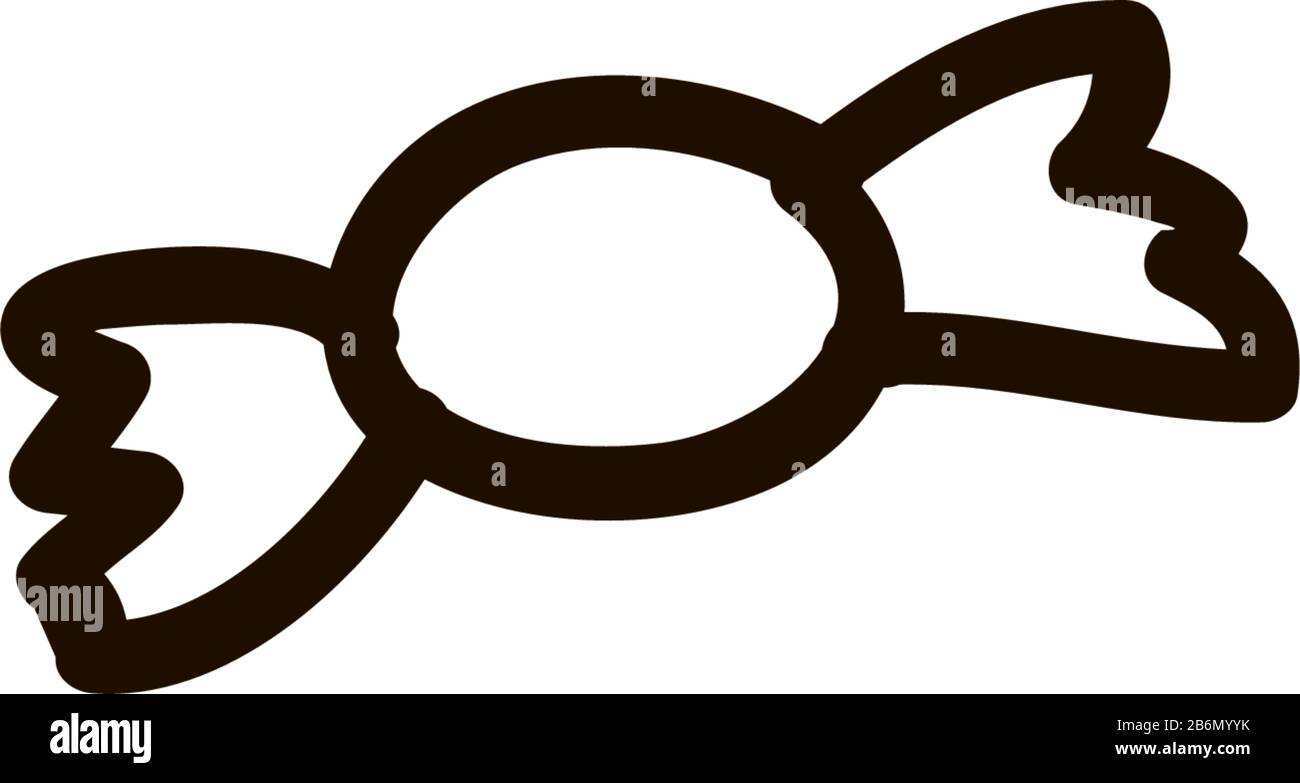 Bon-bon isolated on white background Stock Vector Image & Art - Alamy