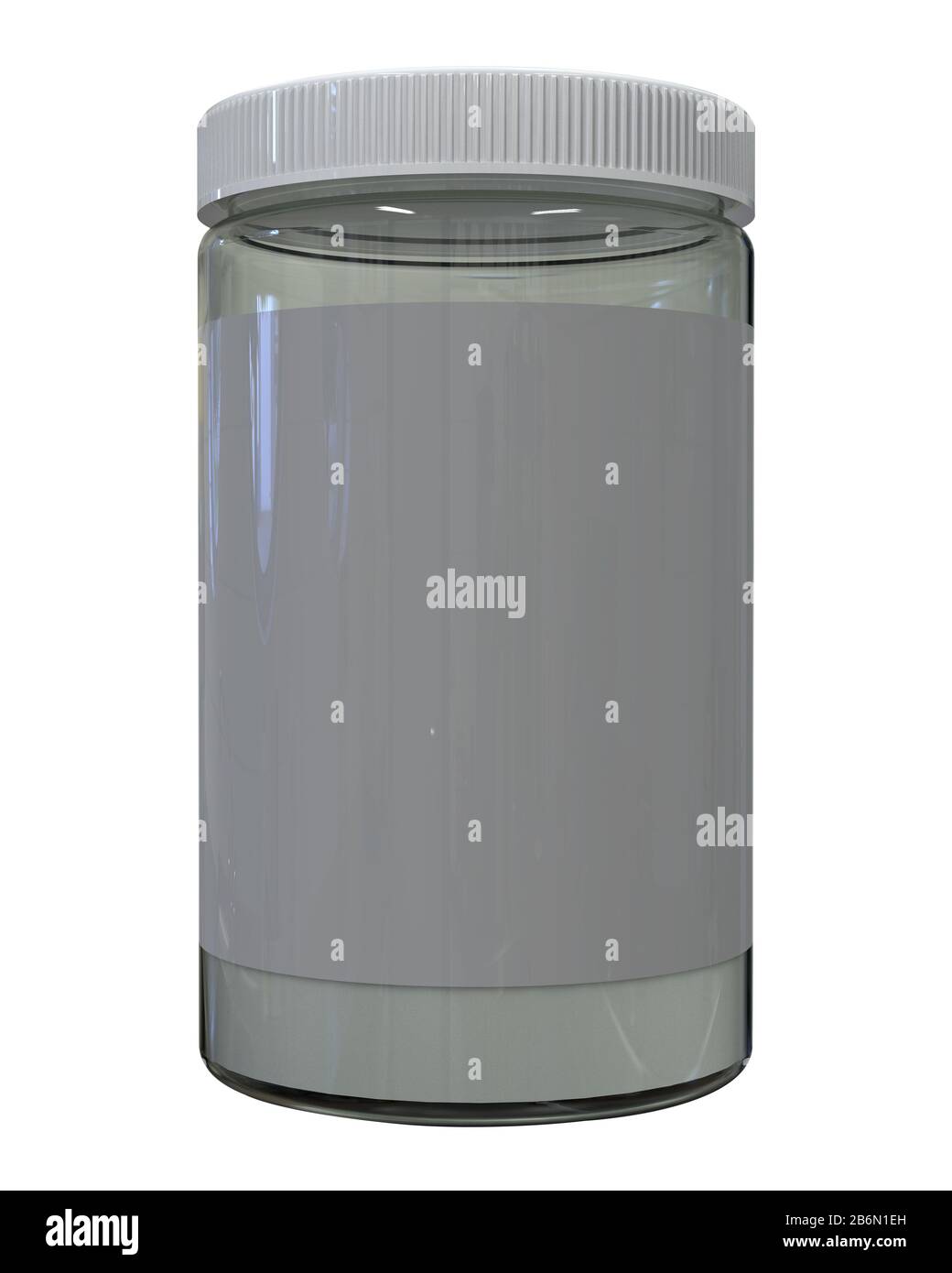 3D Illustration, Plastic Bottle Packaging Mock-ups, 3D Rendering Stock ...