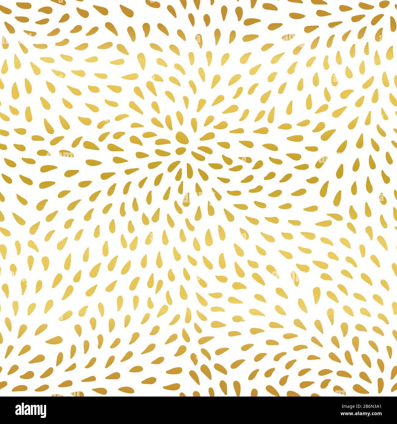 Doodle seamless abstract hand drawn drop pattern in star shape with ...