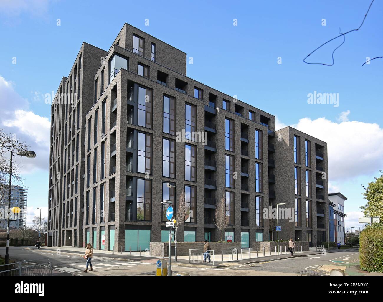 Harrington House, a new 13 storey, brick-clad apartment block on St ...