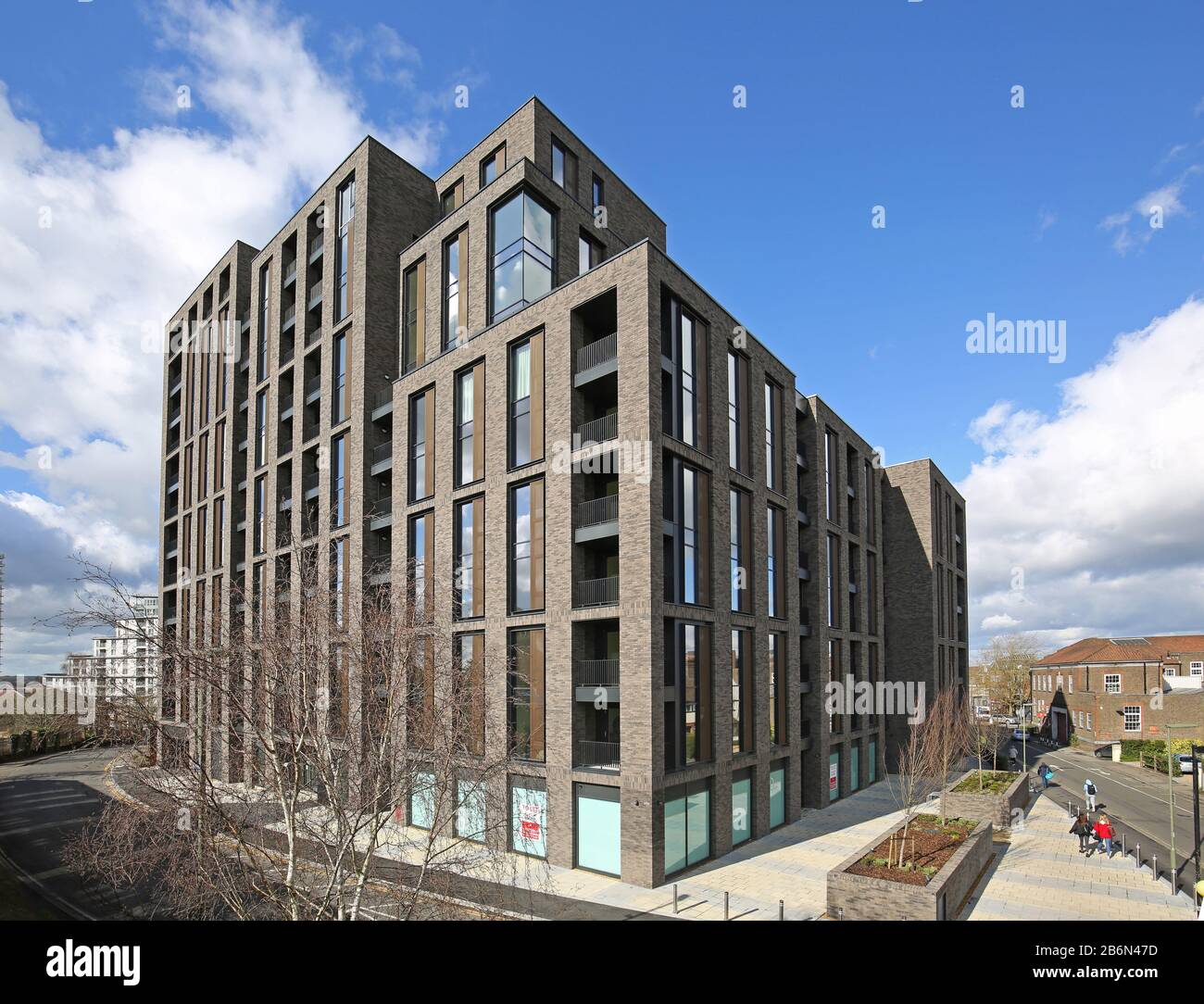 Harrington House, a new 13 storey, brick-clad apartment block on St ...