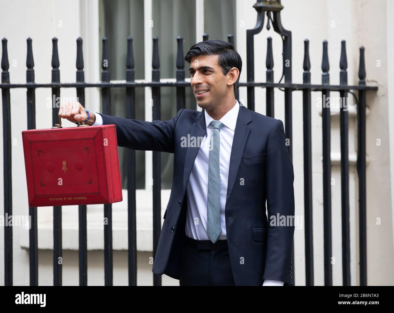 Chancellor of the Exchequer, The Rt Hon Rishi Sunak MP leaves Downing ...