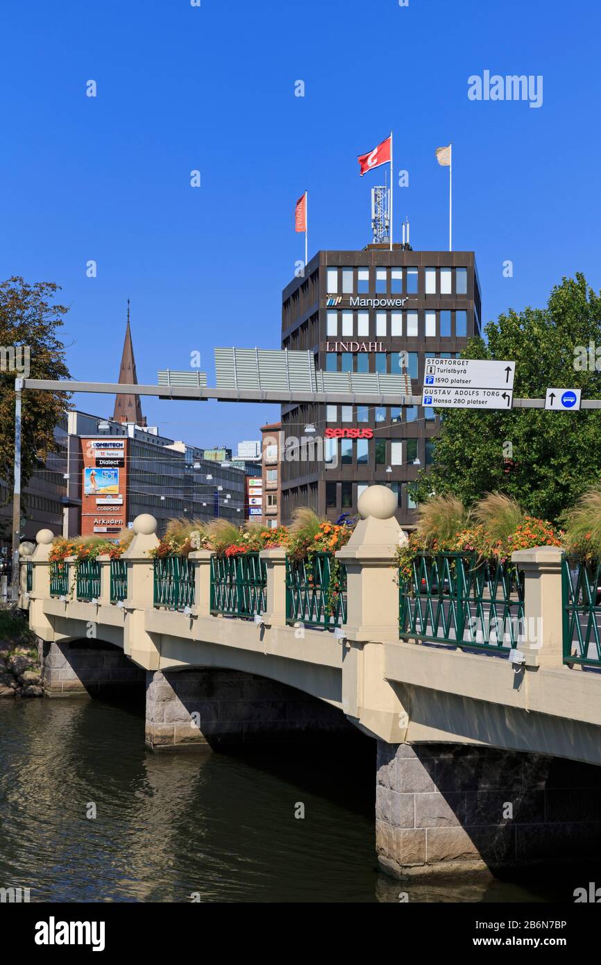 Amirals Bridge, Malmo, Sweden Stock Photo - Alamy