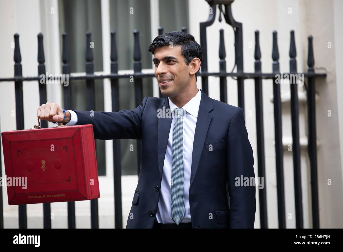 Chancellor of the Exchequer, The Rt Hon Rishi Sunak MP leaves Downing ...