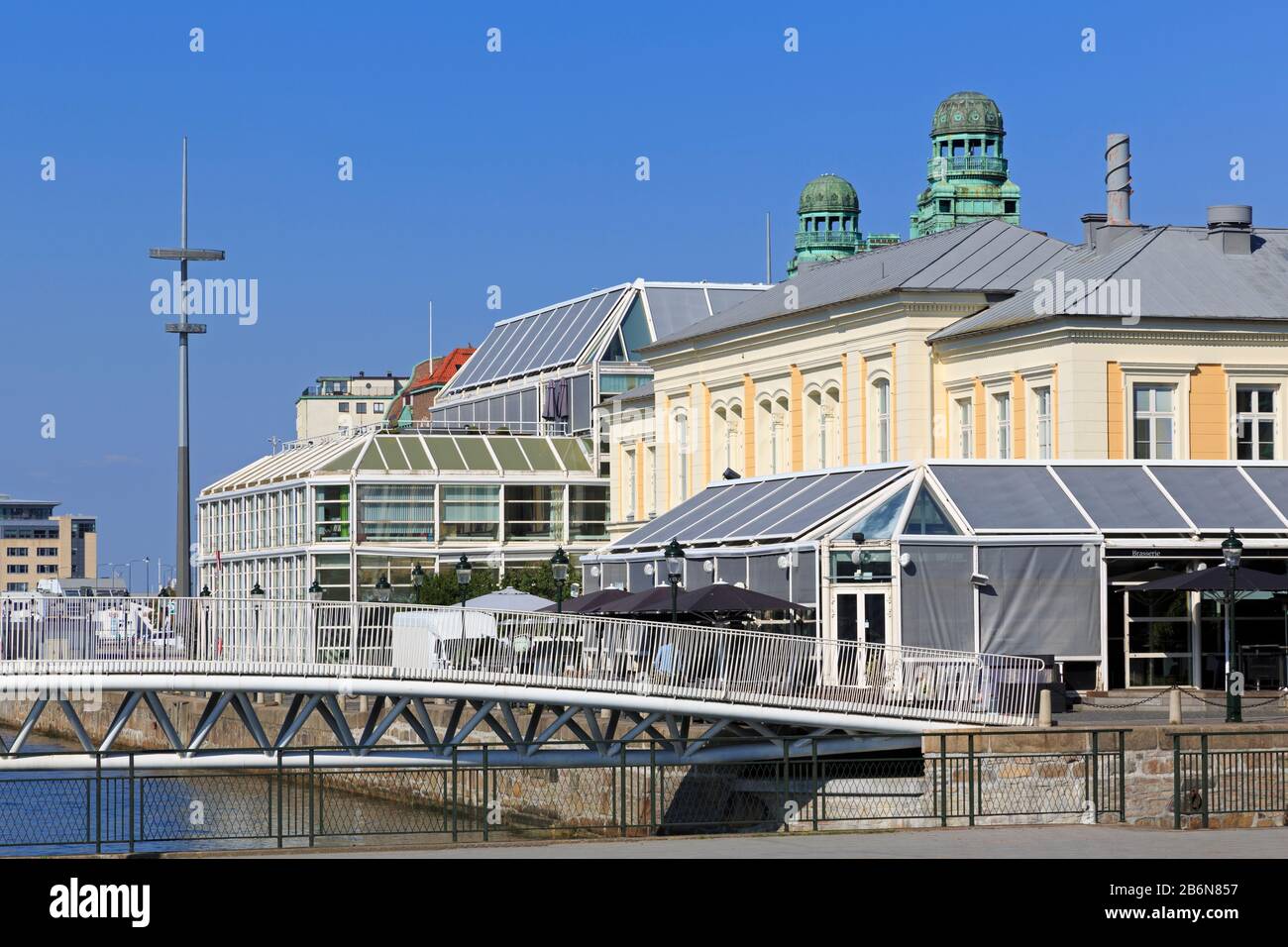 Bagers Plaza & canal, Malmo, Sweden Stock Photo - Alamy
