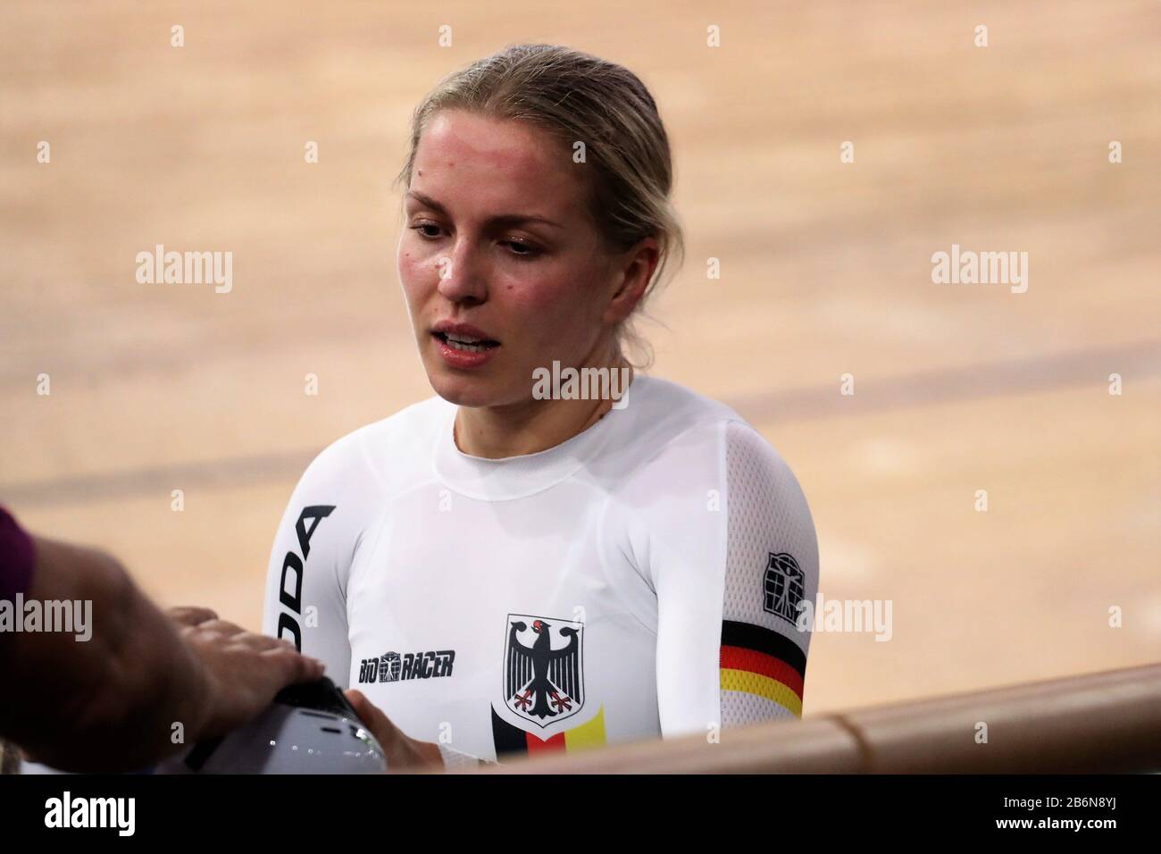 Emma Hinze of Germany Women's Keirin - Finals during the 2020 UCI Track ...