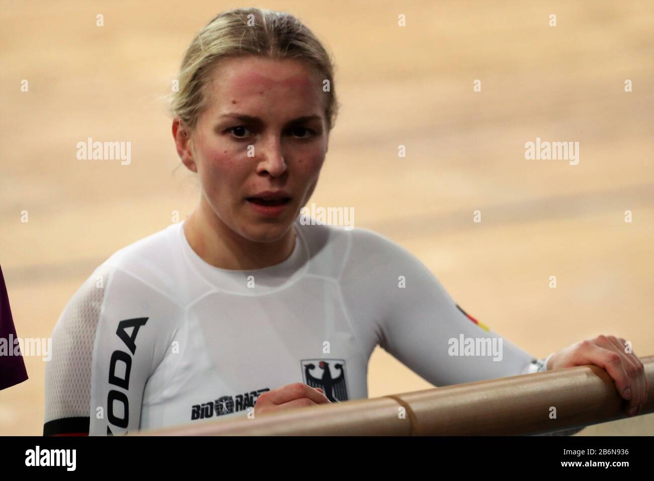 Emma Hinze of Germany Women's Keirin - Finals during the 2020 UCI Track ...