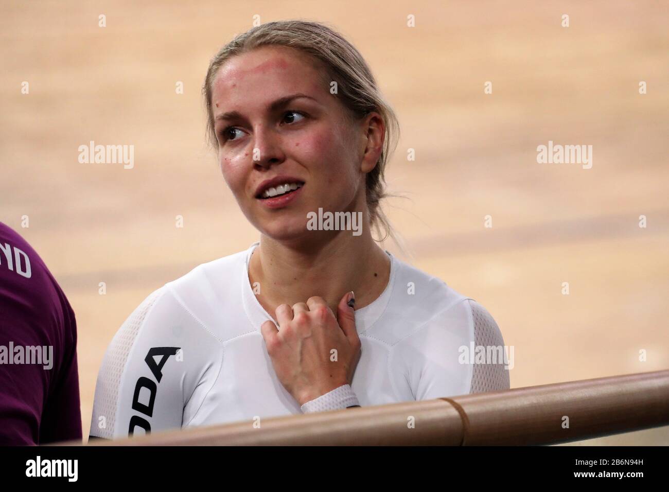 Emma Hinze of Germany Women's Keirin - Finals during the 2020 UCI Track ...