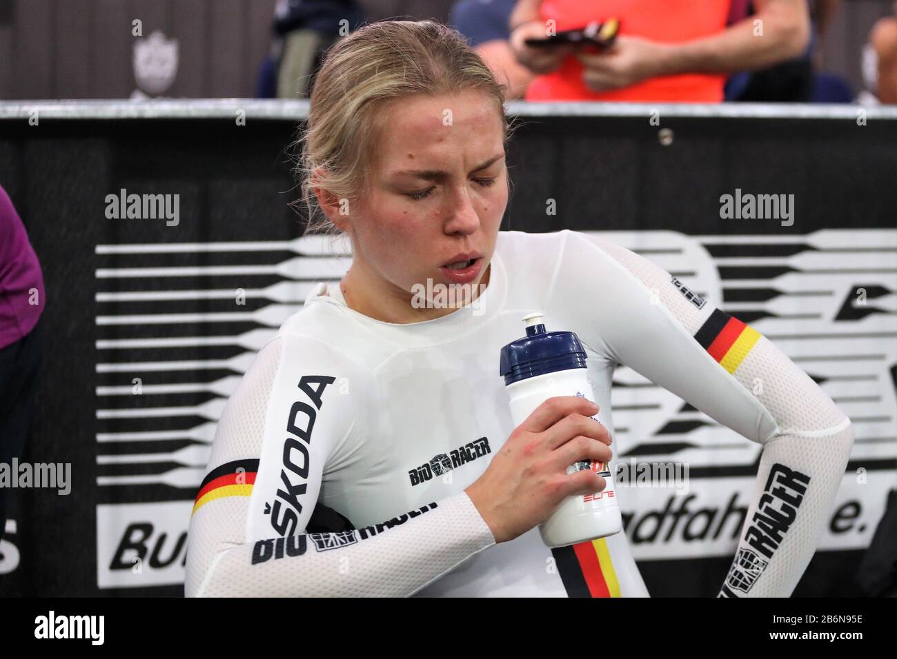 Emma Hinze of Germany Women's Keirin - Finals during the 2020 UCI Track ...