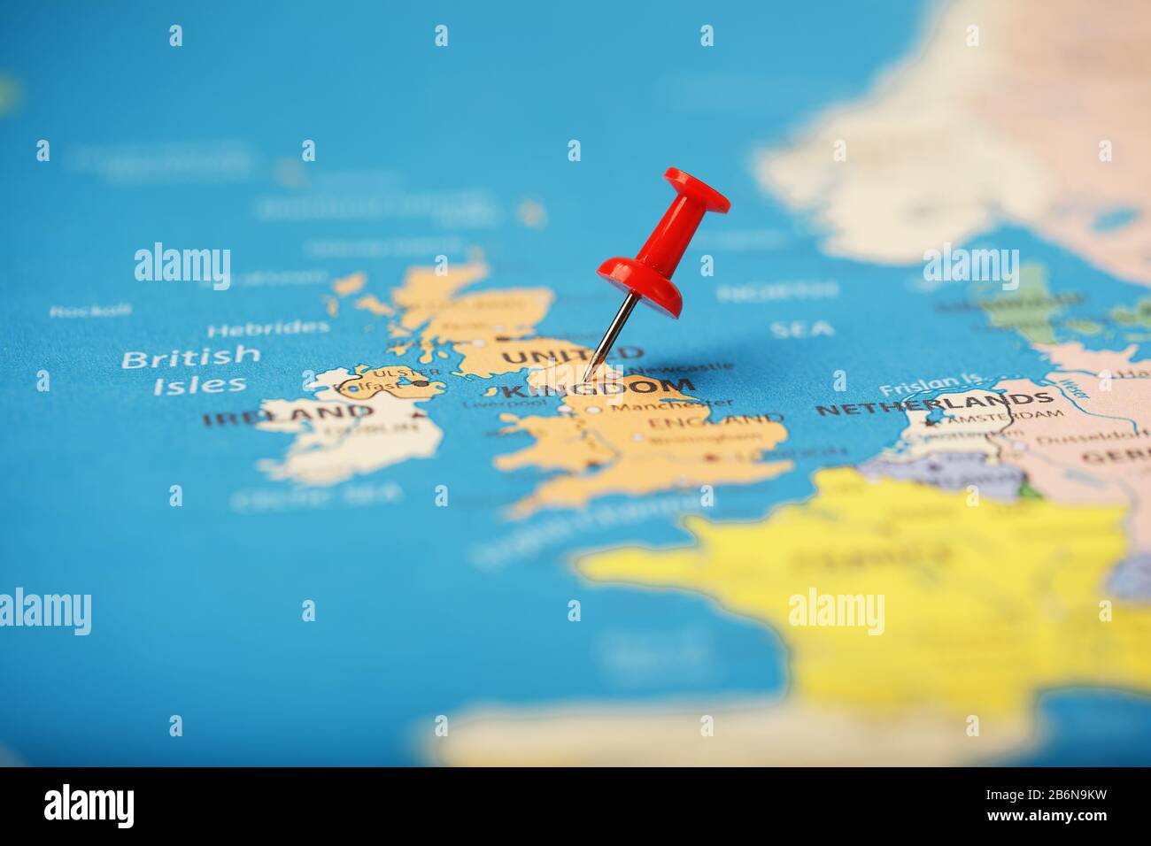 The location of the destination on the map of France is indicated by a ...