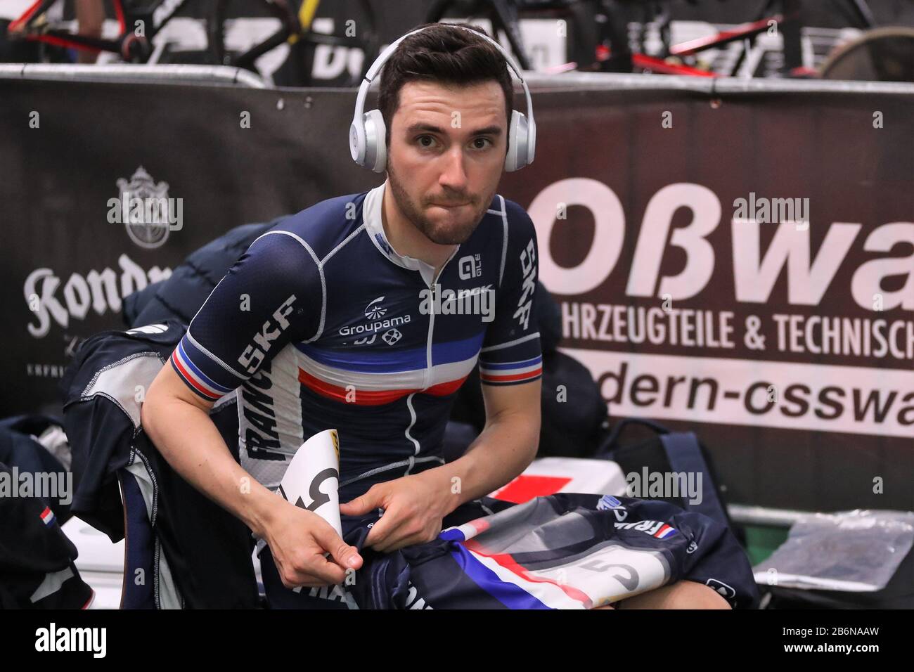 Benjamin Thomas of France during the 2020 UCI Track Cycling World ...