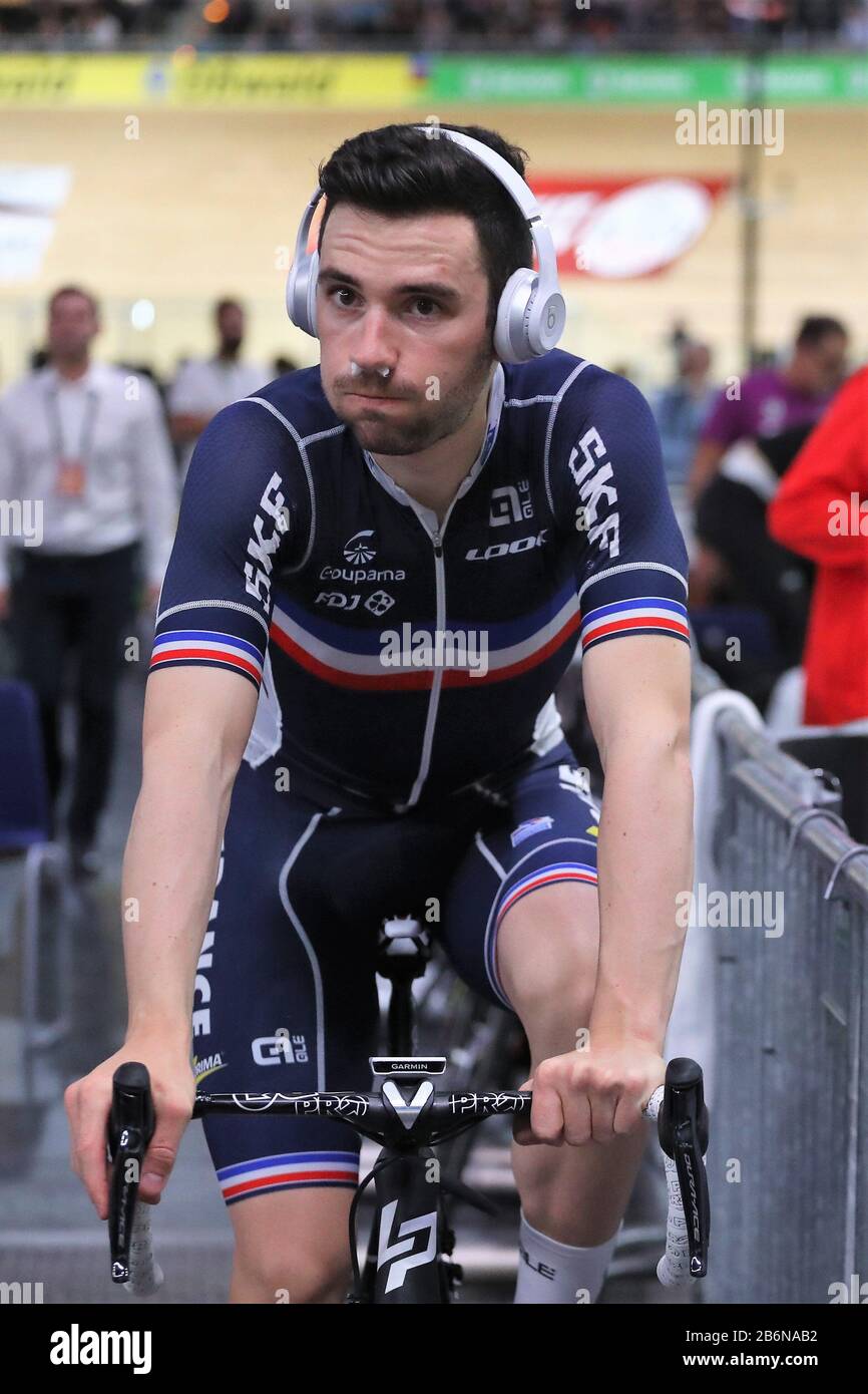 Benjamin Thomas of France during the 2020 UCI Track Cycling World ...