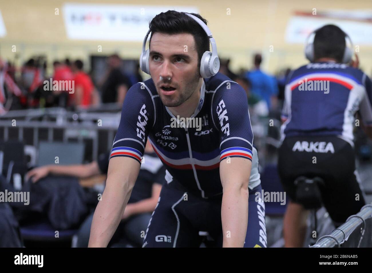 Benjamin Thomas of France during the 2020 UCI Track Cycling World ...