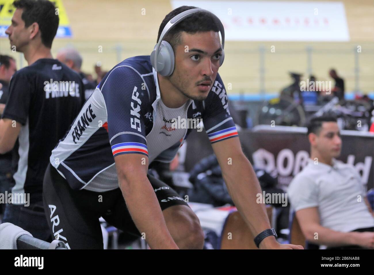 Donavan Vincent Grondin of France during the 2020 UCI Track Cycling ...