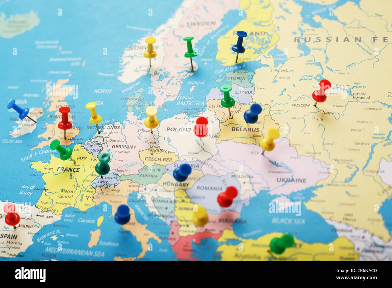 The multi-colored buttons indicate the location and coordinates of your ...