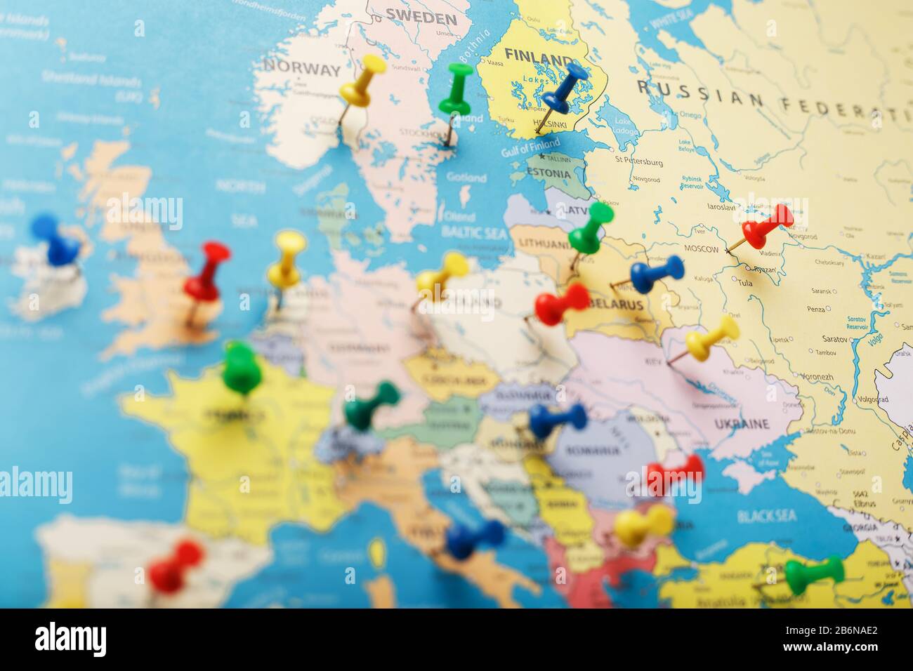 The multi-colored buttons indicate the location and coordinates of your ...