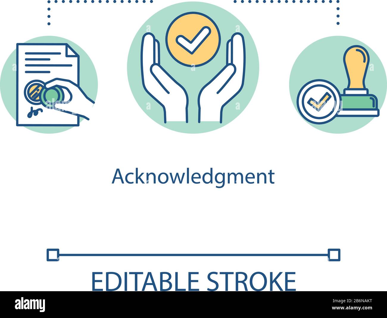 Acknowledgement Symbol