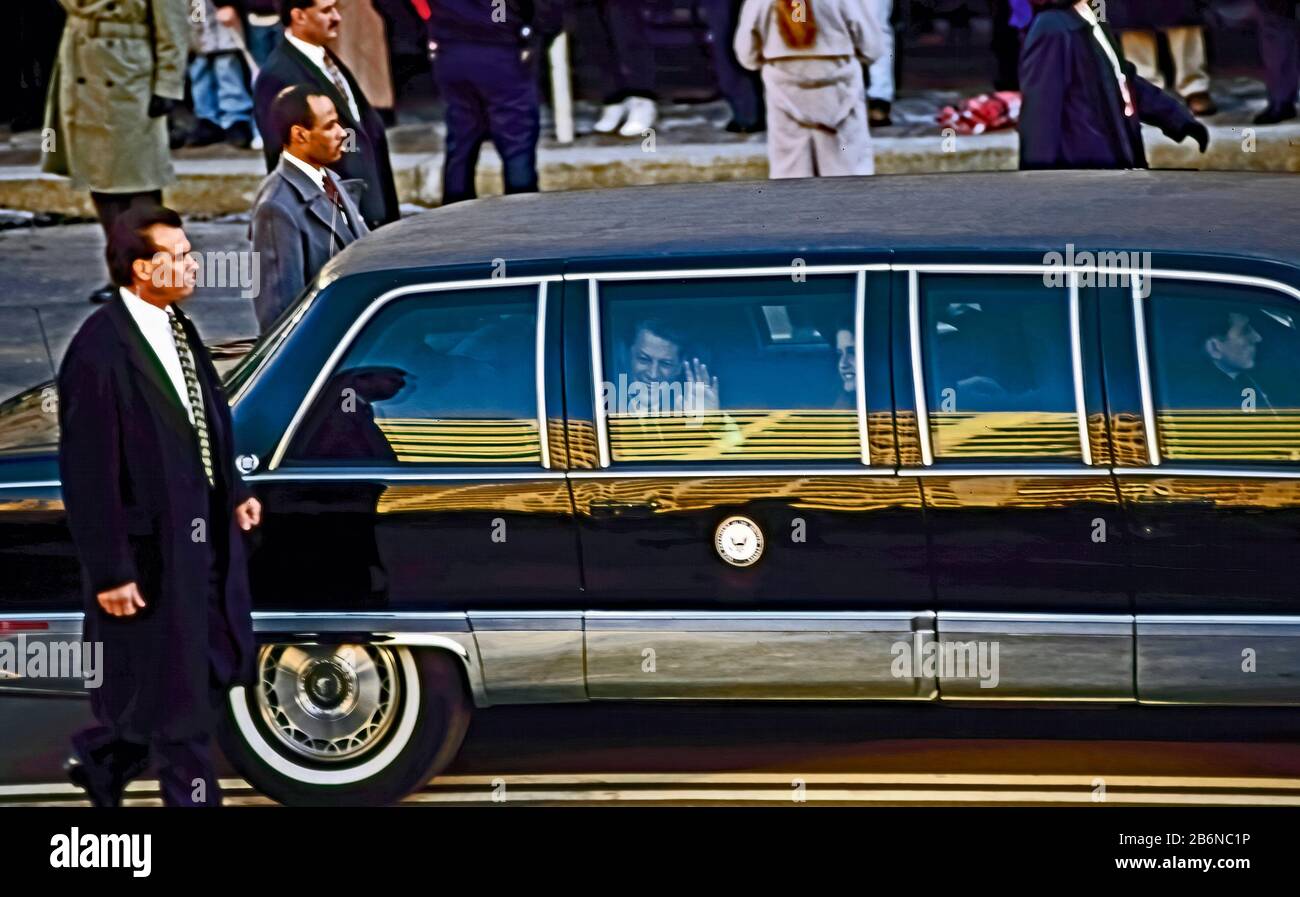 Washington, DC. USA, January 20, 1997 Vice-President Albert Gore Jr ...