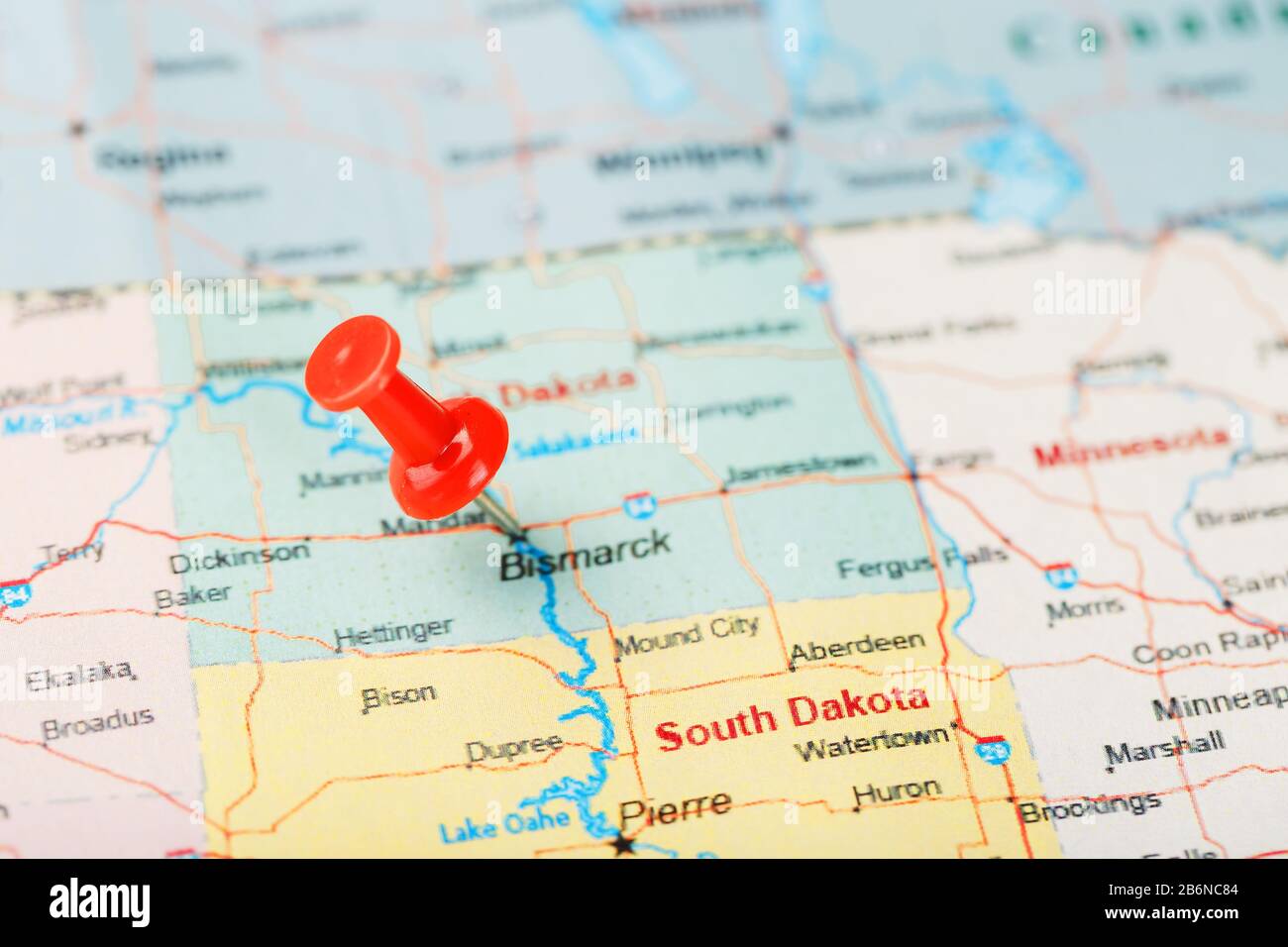 Cheyenne wyoming on a map hi-res stock photography and images - Alamy