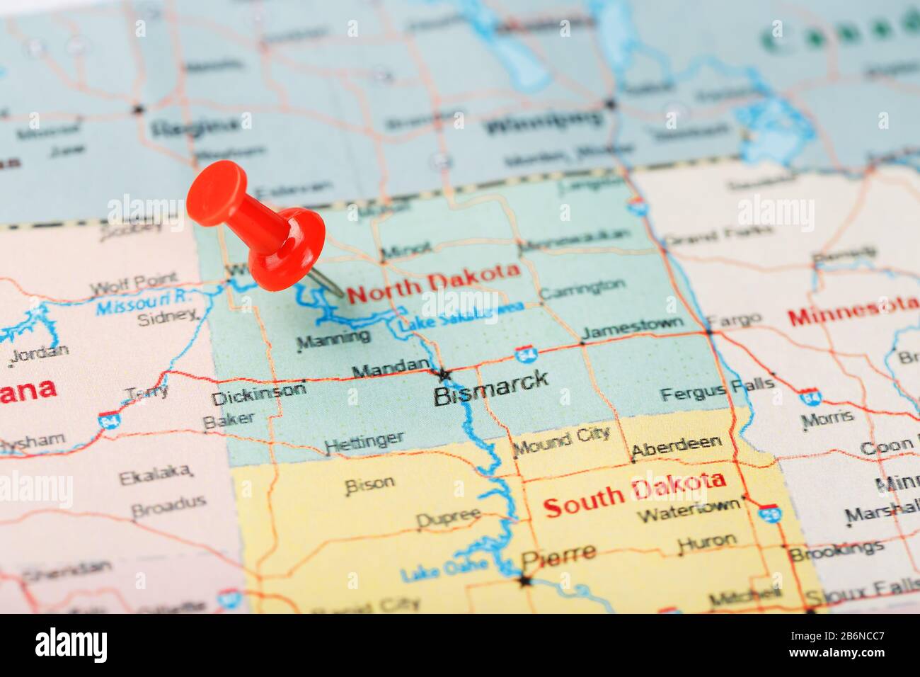 Cheyenne wyoming on a map hi-res stock photography and images - Alamy