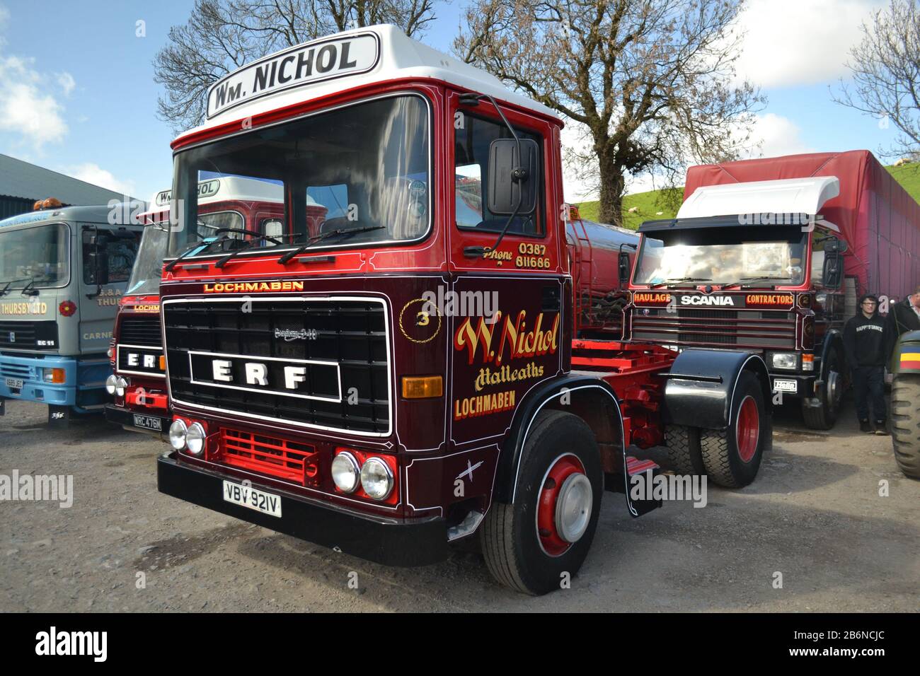 Classic erf lorry hi-res stock photography and images - Alamy