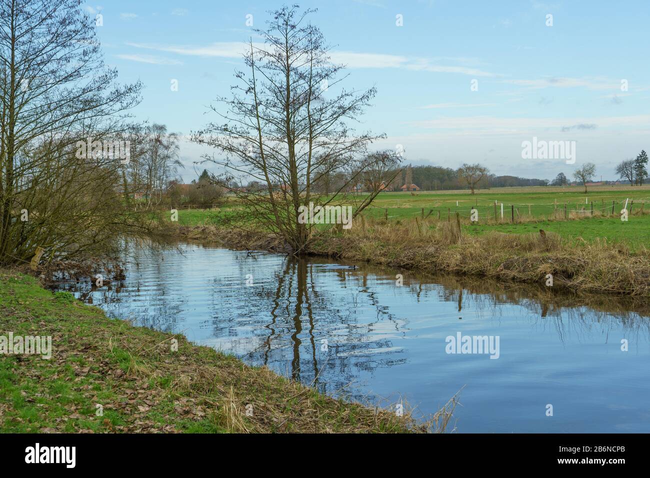 river in germany Stock Photo - Alamy
