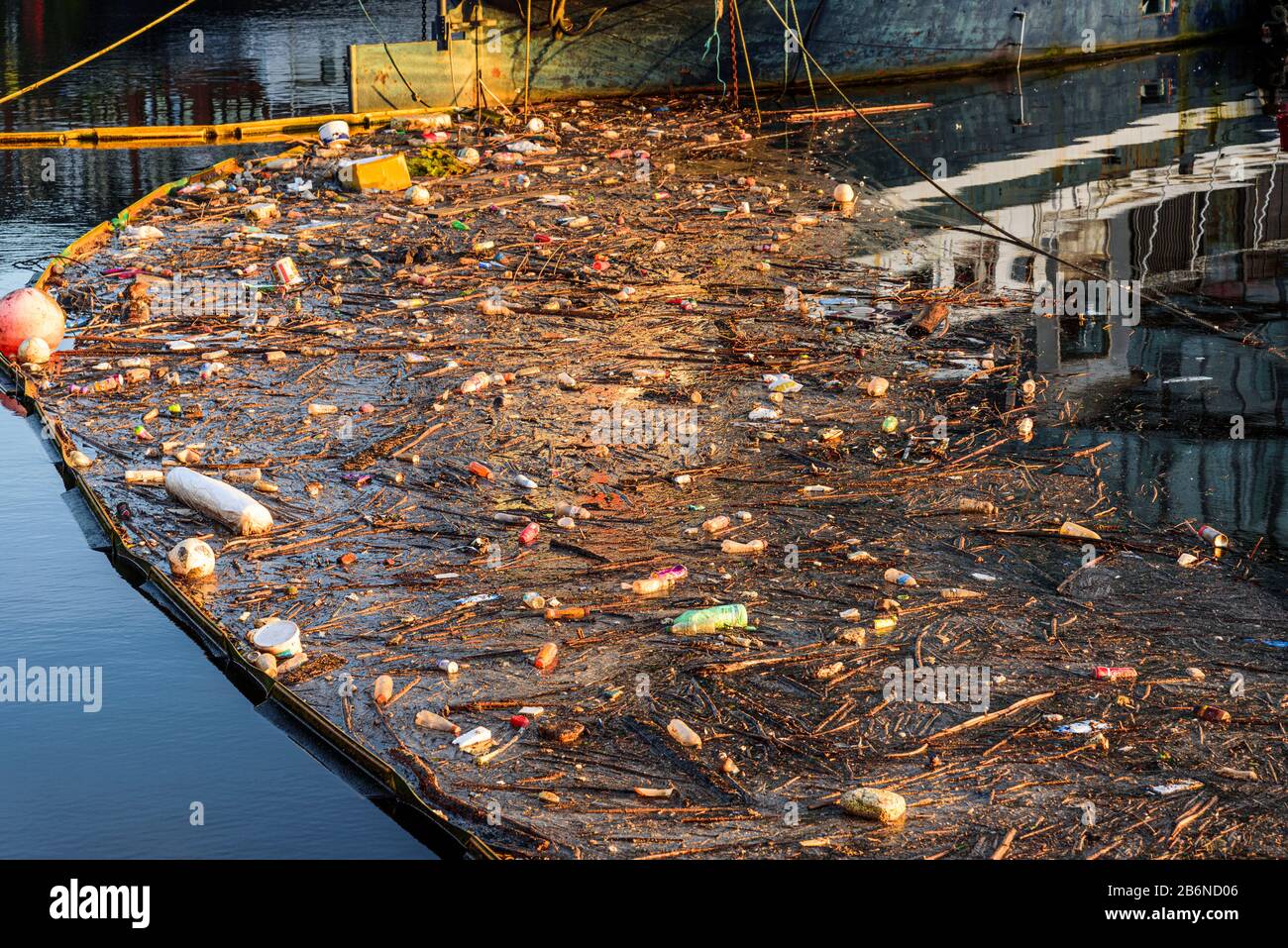 Floating litter hi-res stock photography and images - Alamy
