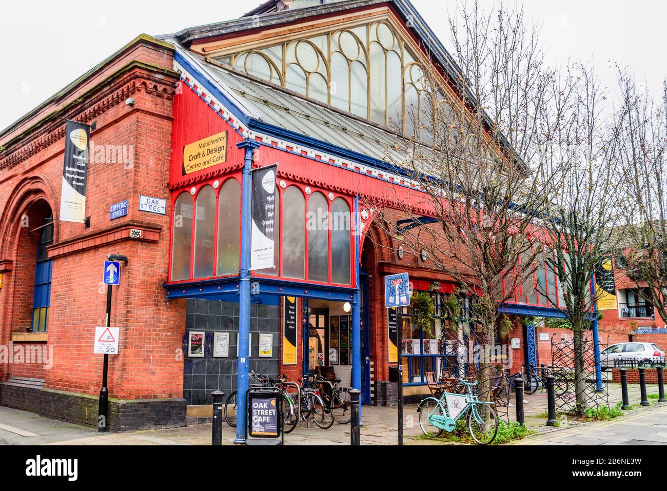 Manchester Craft and Design Centre, Northern Quarter, Manchester Stock ...