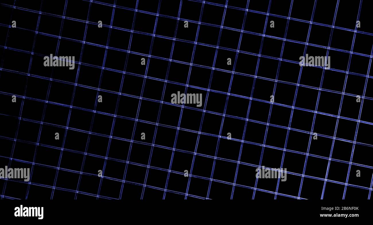 Blue Tennis racket strings on black background Stock Photo - Alamy