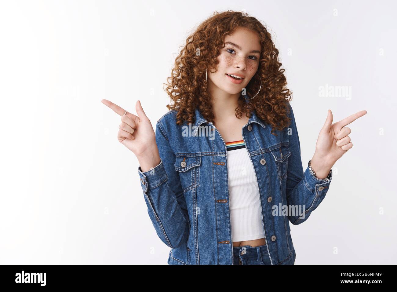 Stylish attractive cool urban college girl freckles pimples redheaded ...