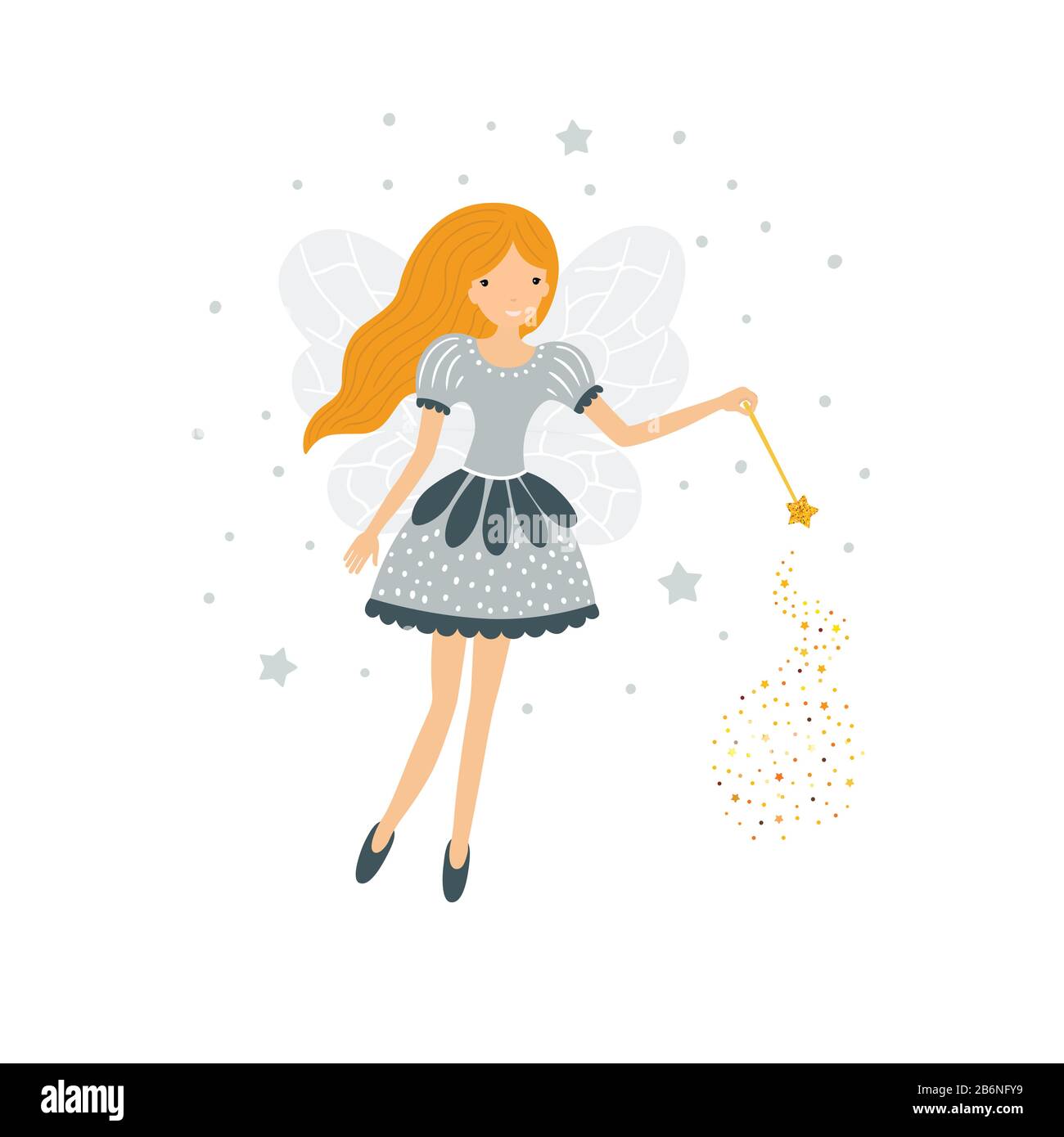 Fairy Wand Cartoon High Resolution Stock Photography and Images - Alamy