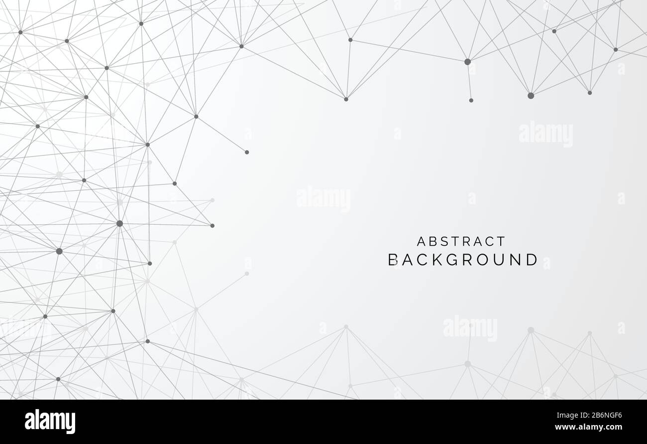 Modern Abstract Network Science Connection Technology Internet And Graphic Design On Hi Tech