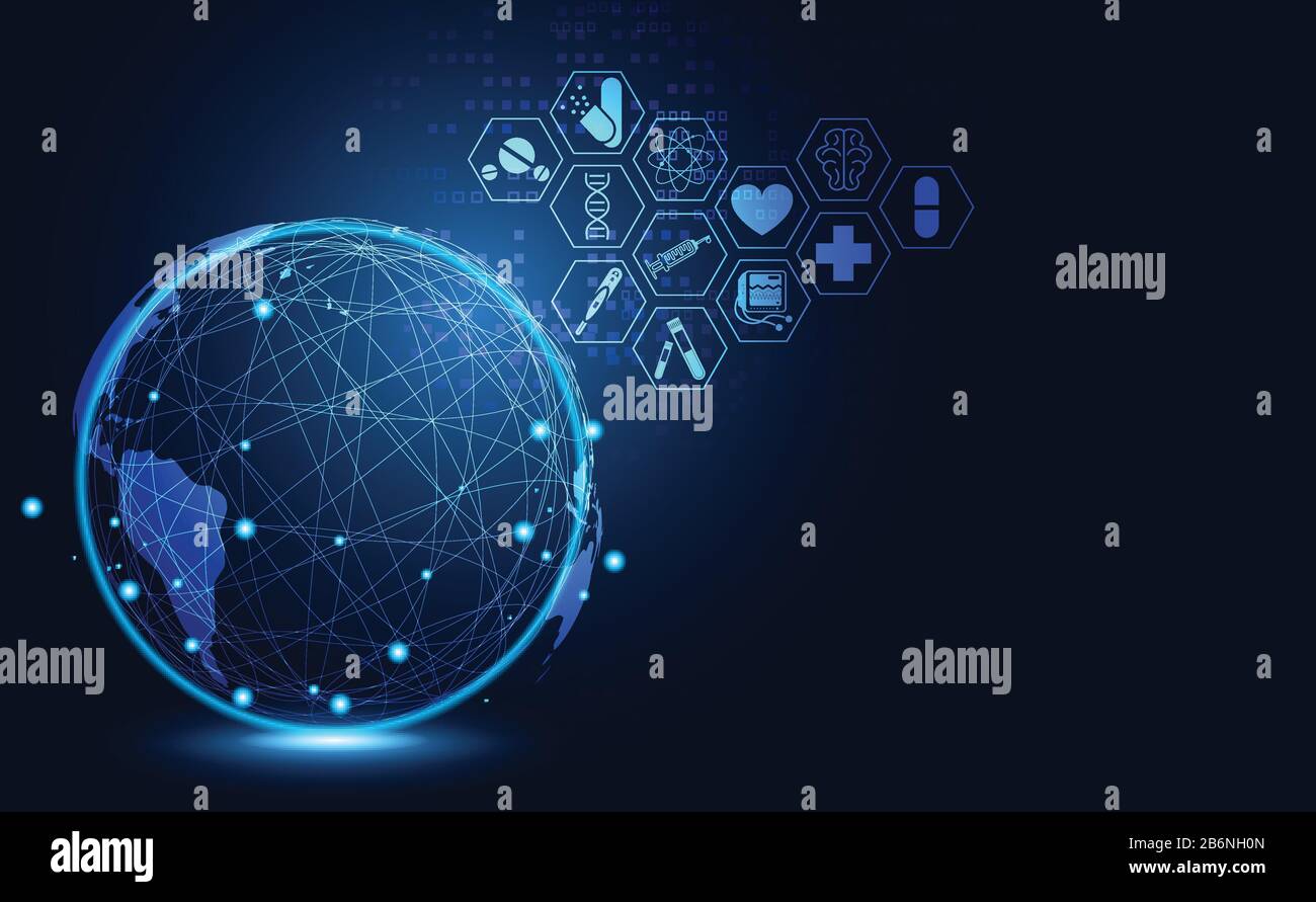 World globe with cross Stock Vector Images - Alamy