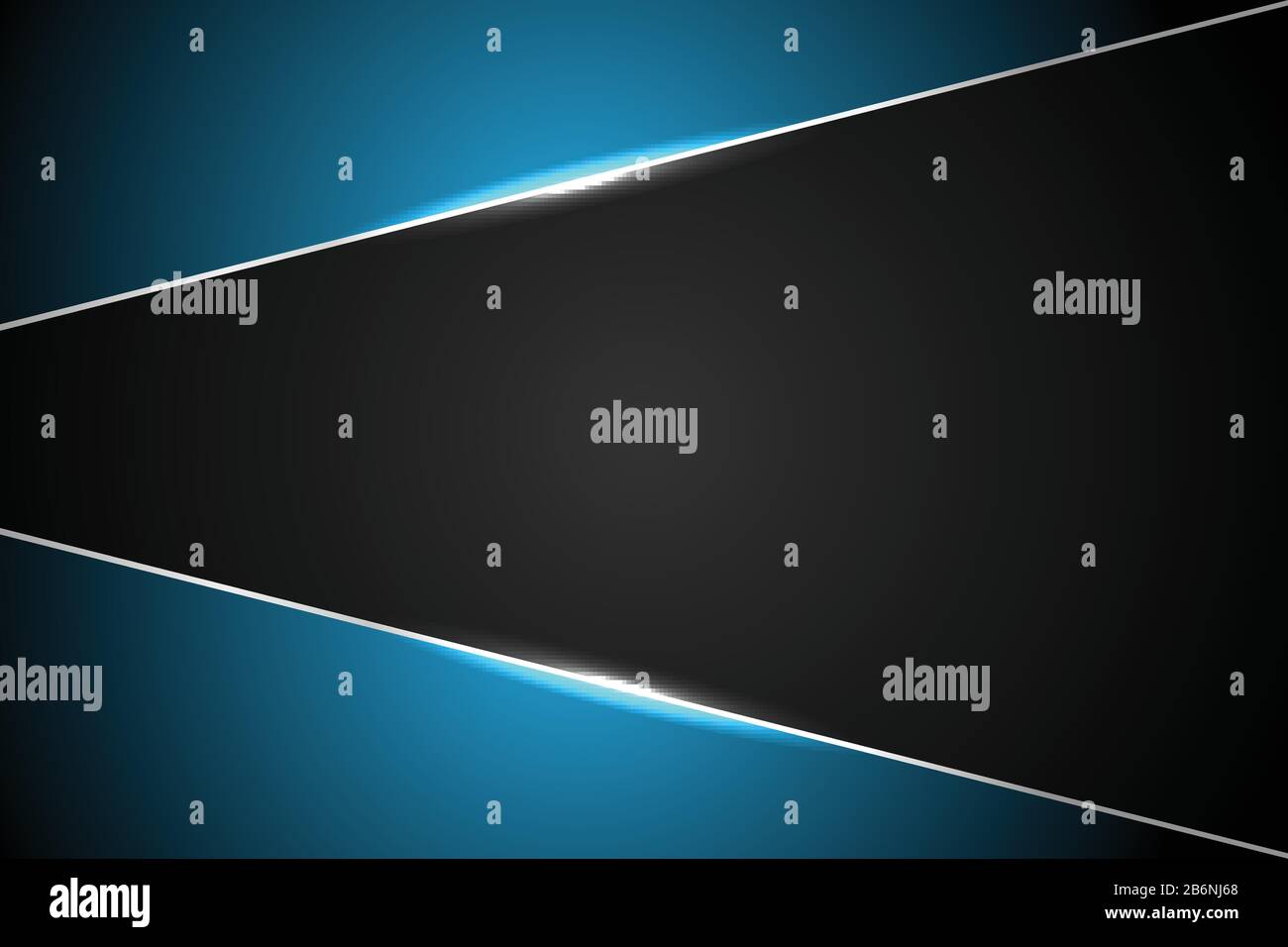 abstract technology background concept metal blue on hi tech future ...