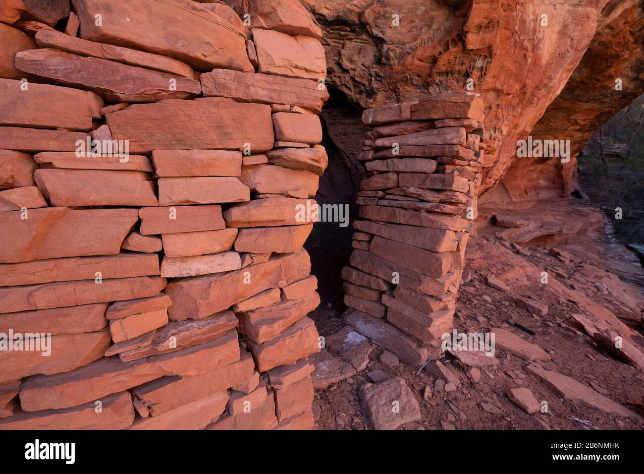Native American indian ruins near Sedona Arizona Stock Photo - Alamy
