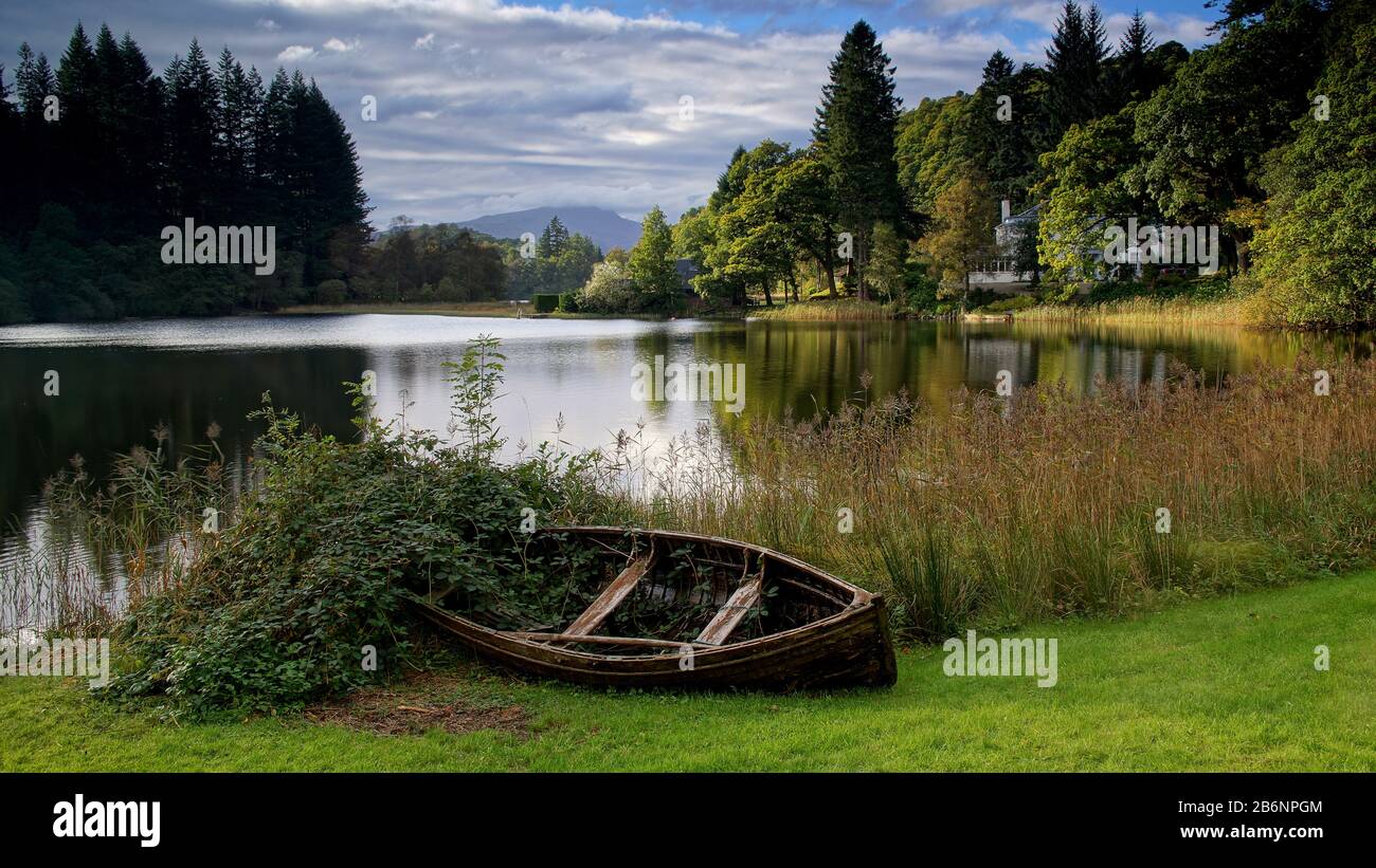 Nationalpark loch lomond trossachs hi-res stock photography and images ...