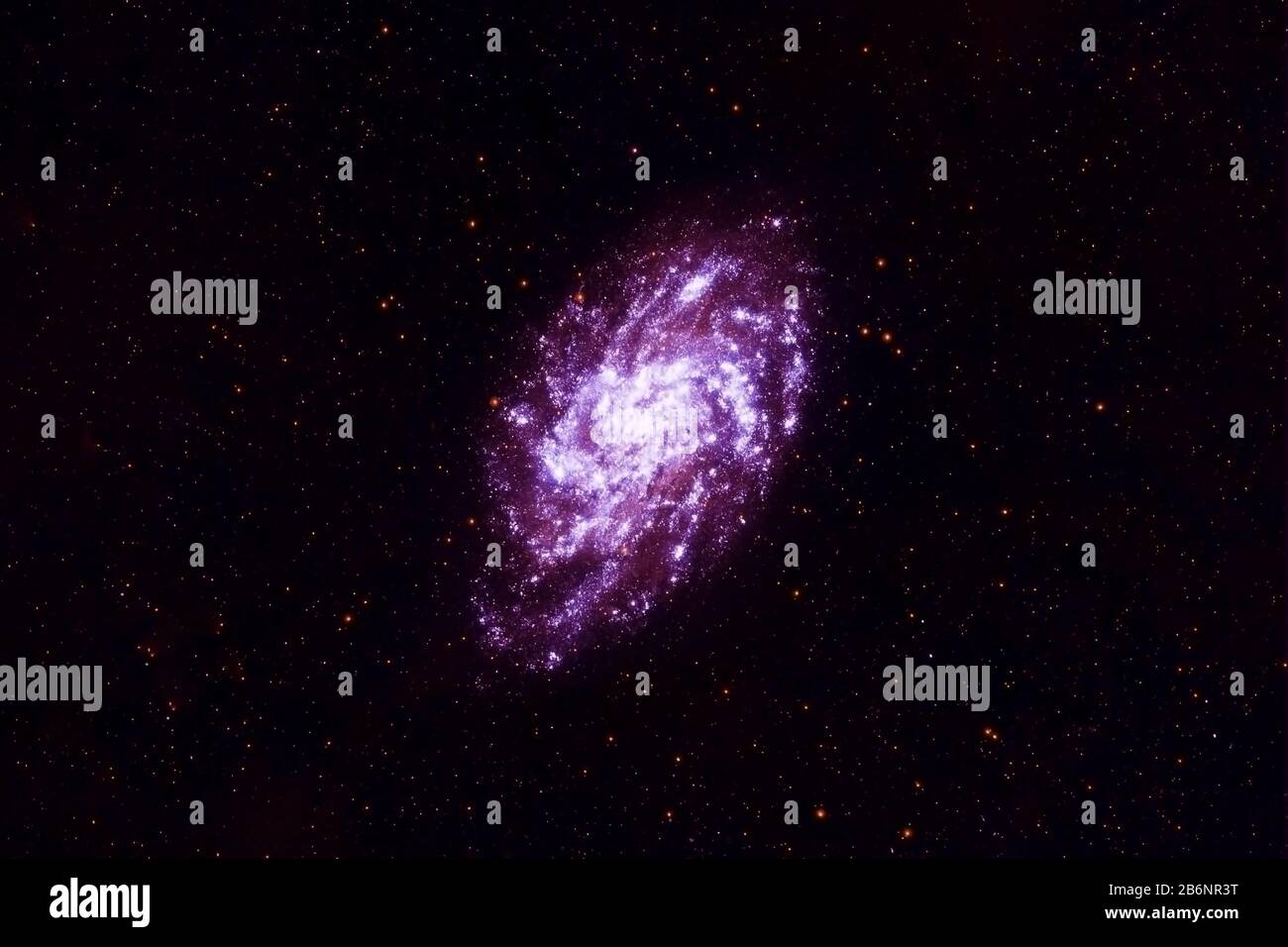 Beautiful pink cosmic nebula in deep space. Elements of this image were ...