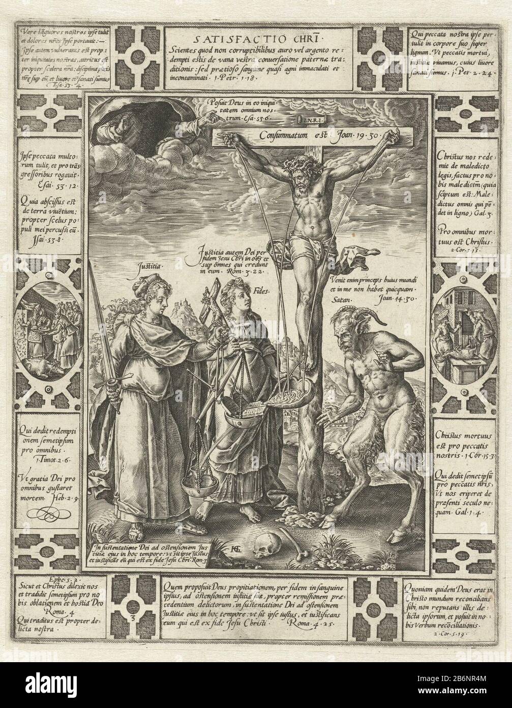 Series of ten (originally twelve) allegories of Christian faith. Each ...